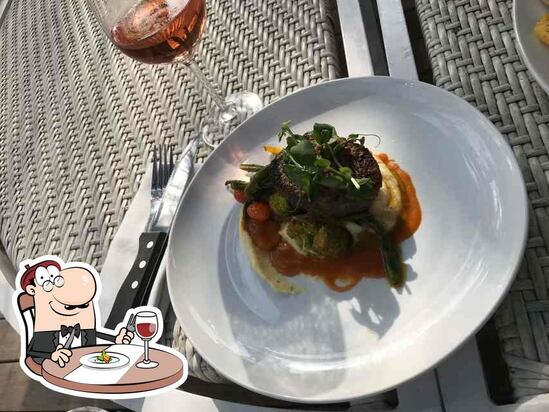 Menu at Café La Plage restaurant, Durban