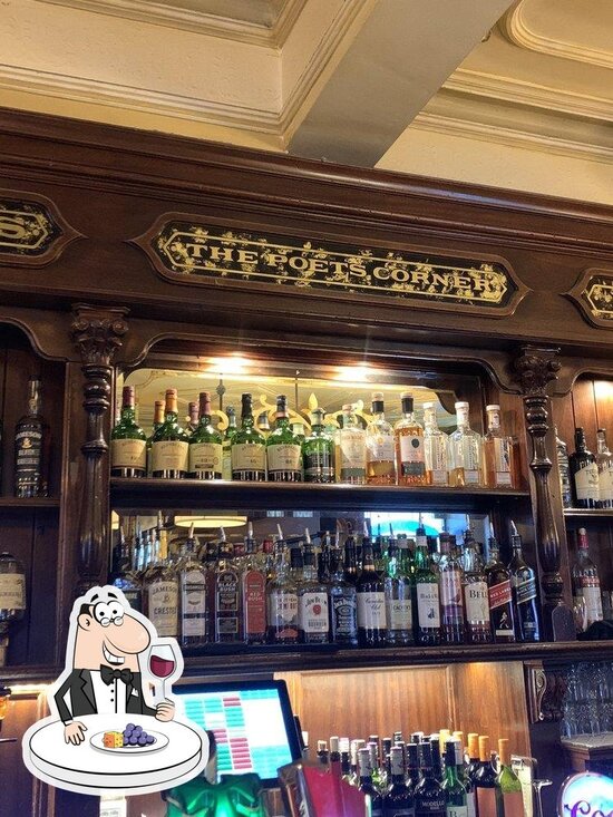 Menu at Poet's Corner Bar, Ennis