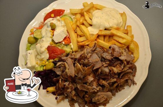 Menu at Snack Vip, Courcelles