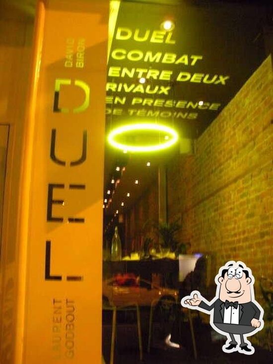 Menu at Duel Restaurant, Montréal
