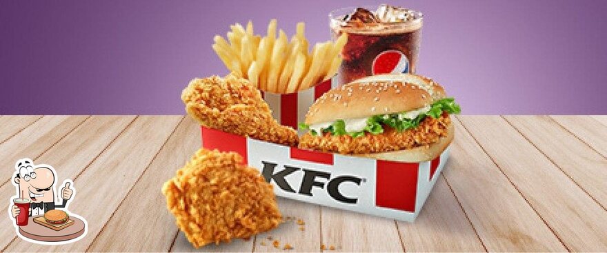 Menu at KFC restaurant, Al Ain, Al Foah