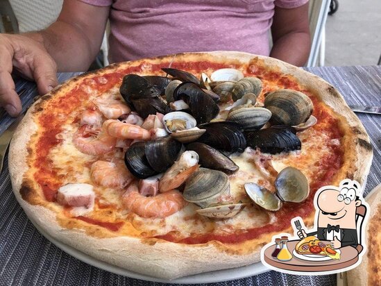 Menu at La Piazza restaurant, Finale Ligure, Via Concezione
