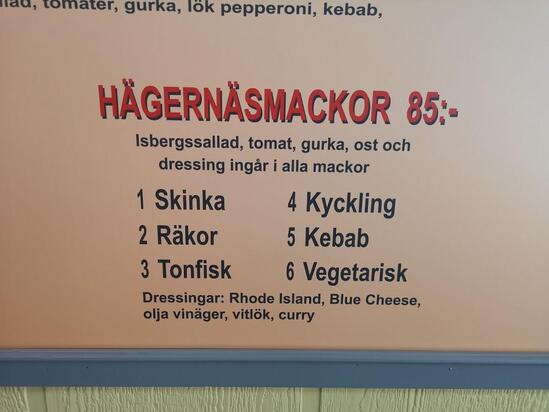 Menu at Pizzabutik Edita pizzeria, Täby