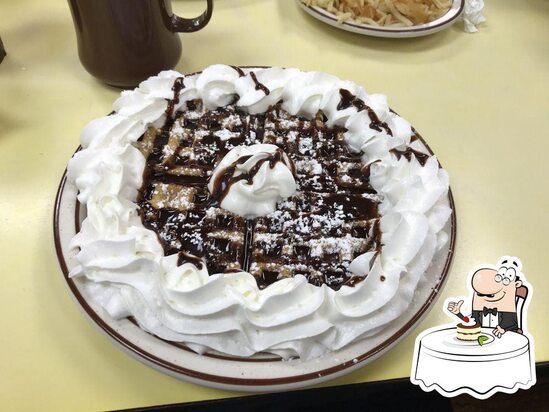 Menu at Triangle Waffle restaurant, Dunn