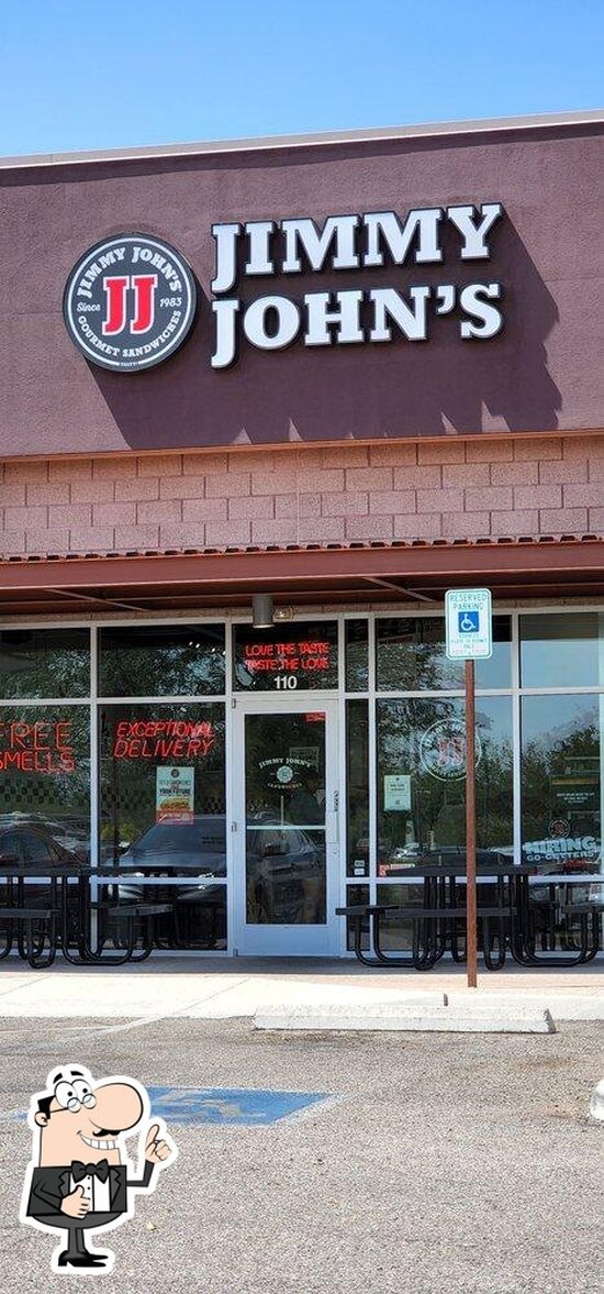 Menu at Jimmy John's fast food, Tucson, E Tucson Marketplace Blvd Suite 110