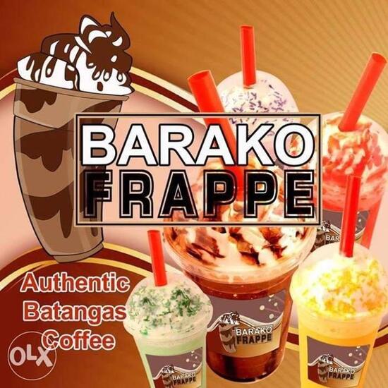 Menu at Barako Frappe TAGUM, Tagum City