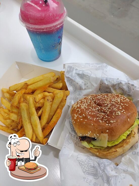 Menu at Burg 'N' Ice restaurant, Northwich