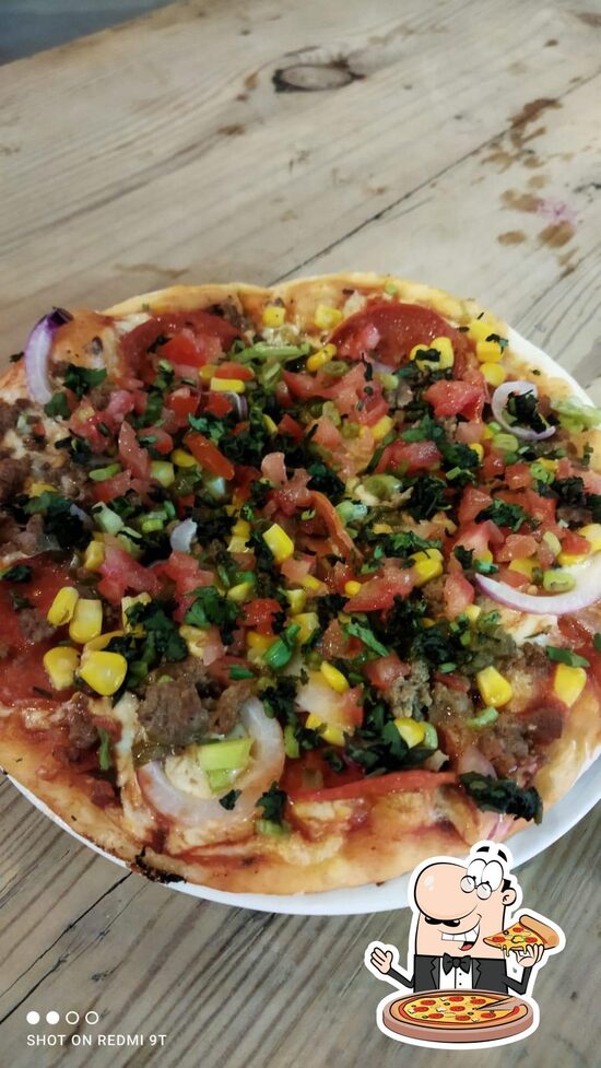 Menu at Odie Pizzas restaurant, Santa Marta