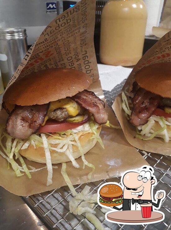 Menu at Burger Factory restaurant, Kaunas