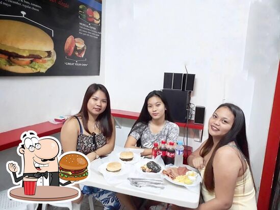 Menu at Highway Burger restaurant, Makati