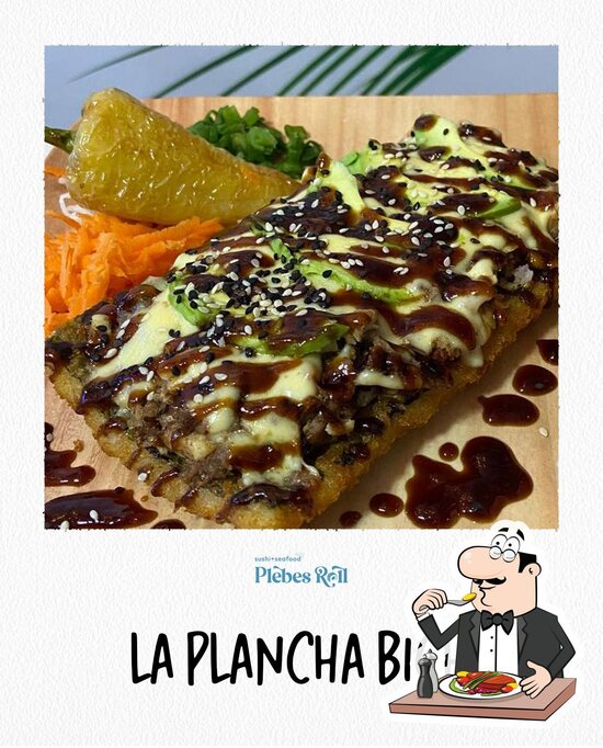 Carta del restaurante Plebes Roll, Chihuahua