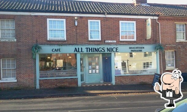 Menu at All Things Nice cafe, Cawston