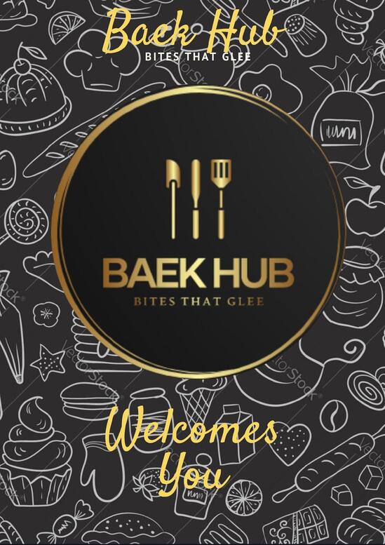 Menu at Baek hub ( Resto Cafe), Valparai
