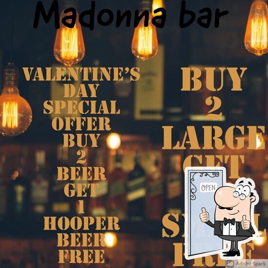Menu at Madonna Bar, Perundurai