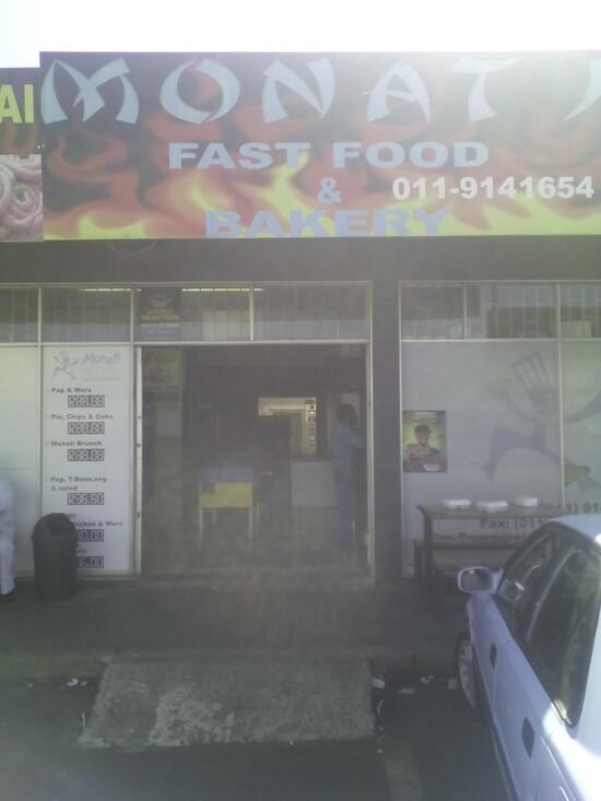 Menu at Monati Fast Food & Bakery, Boksburg