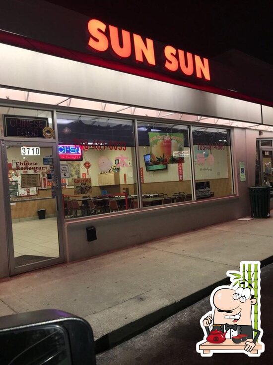 Menu at Sun-Sun restaurant, Richton Park