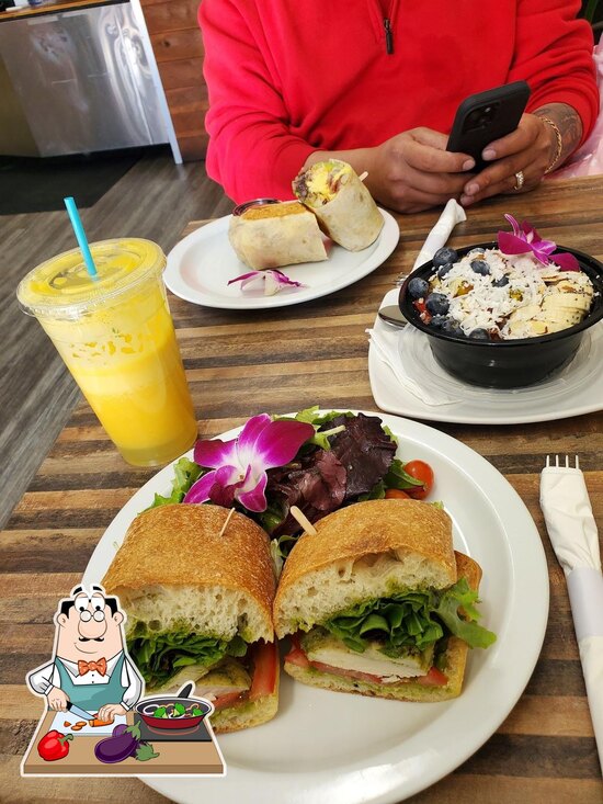 Menu at Victory Caffe cafe, Los Angeles