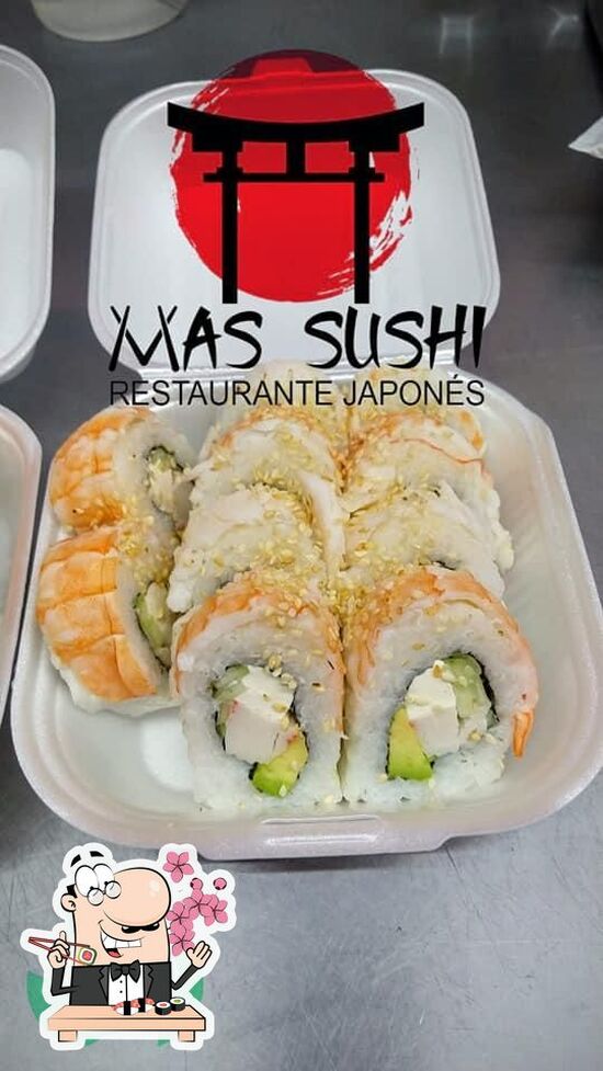 Menu at MAS SUSHI II restaurant, Candiles, Av. Camino Real #609 int 2