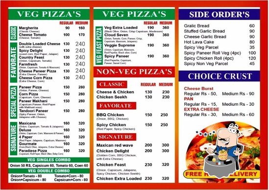 The pizza house, Gorakhpur - Restaurant menu and reviews