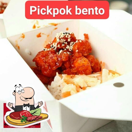 Menu at PICK POK Korean Snack restaurant, Denpasar, Jl. Kamboja No.14