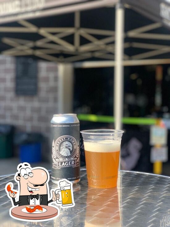Menu at Ghost Hawk Brewing, Clifton