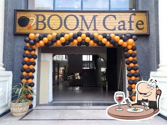 Menu at BOOM CAFE, Madinaty