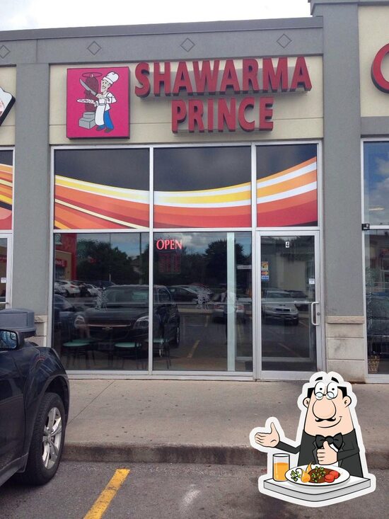 Menu at Shawarma Prince restaurant, Ottawa, 484 Hazeldean Rd