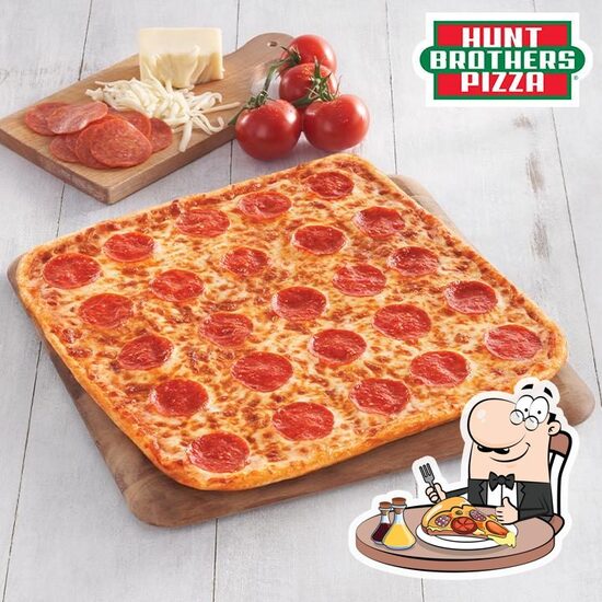 Menu at Hunt Brothers Pizza restaurant, Dobson