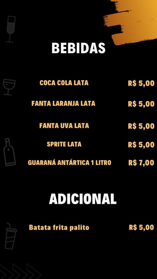 Menu em Mega house burger restaurante, Iracemápolis
