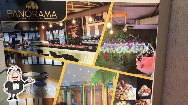 Menu at Panorama Rooftop Bar, Divjakë
