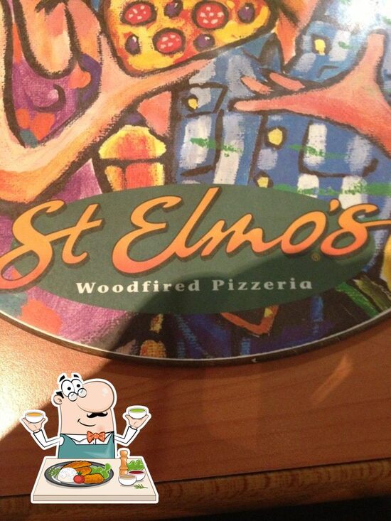 Menu at St Elmo's restaurant, Port Elizabeth