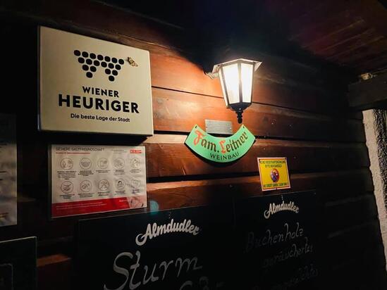 Speisekarte von Heuriger Leitner restaurant, Wien