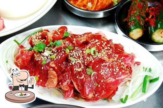 Menu at Meat Love Korean BBQ, Los Angeles