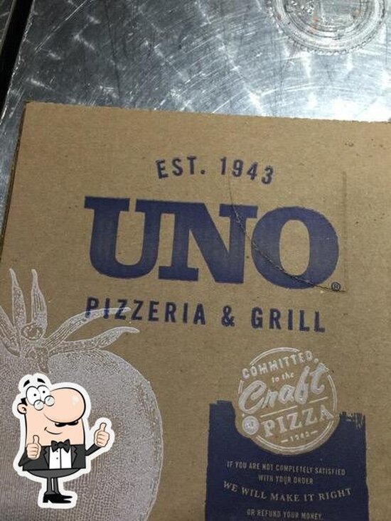 Menu at Uno Pizzeria, Chicago