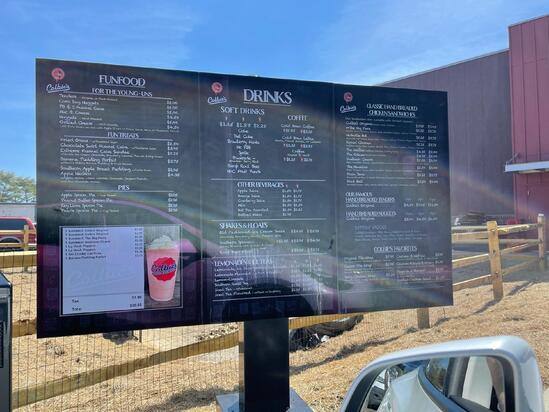Menu at Colbie's Southern Kissed Chicken restaurant, Mount Holly