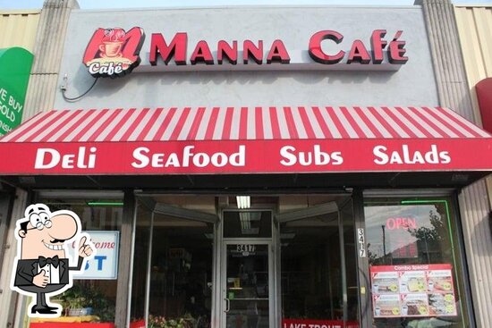 Menu at Manna Cafe, Baltimore, Belair Rd