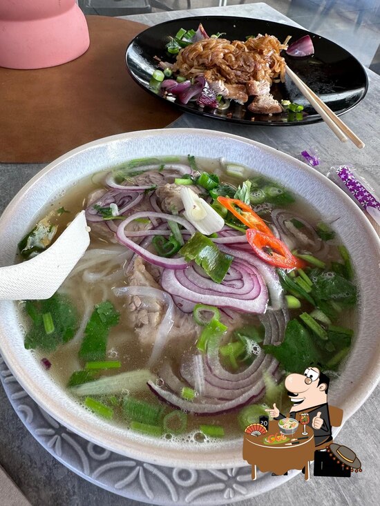 Menu at Pho Home restaurant, Port Macquarie, 18 Acacia Ave