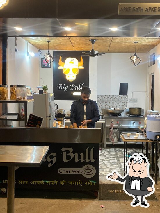 Menu at BigBull Chaiwala, Jaipur