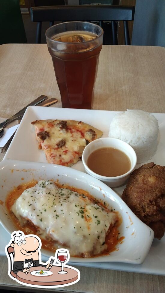 Menu at Greenwich restaurant, Baguio