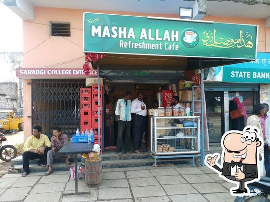 Menu at New Masha Allah Refreshments, Kalaburagi