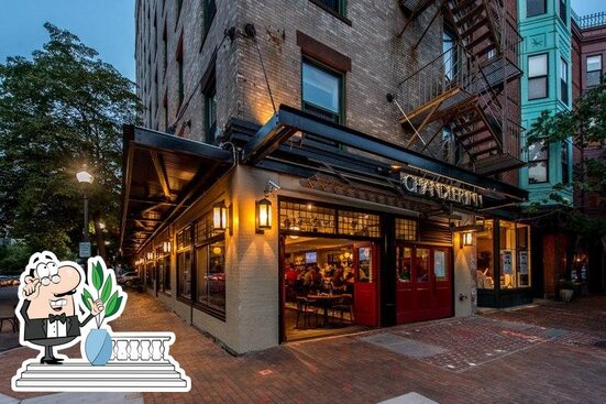 Menu at Trophy Room pub & bar, Boston