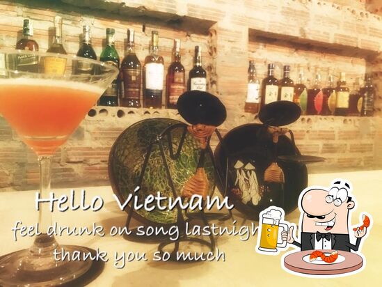 Menu at Bar MAZE, Hanoi