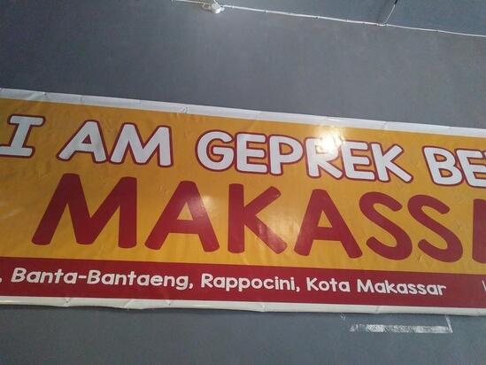 Menu at I AM GEPREK BENSU restaurant, Makassar, Jl. Bonto Mene No.8