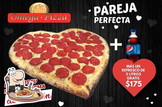 Carta del restaurante Omega Pizza, Coscomatepec del Bravo
