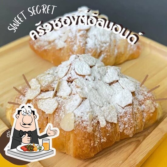 Menu at Sweet Secret, Pak Kret