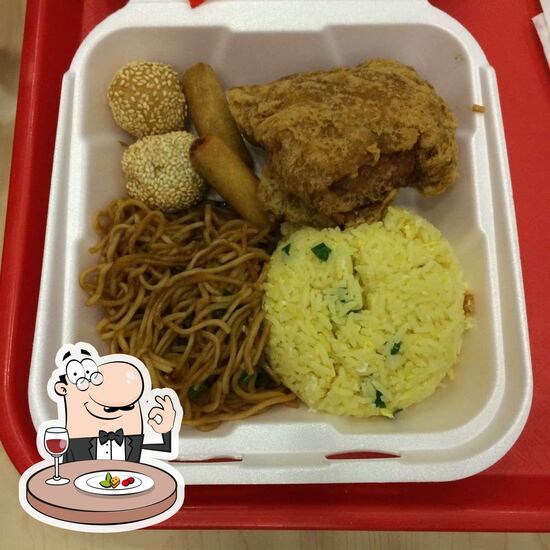 Menu at Chowking fast food, Tukwila