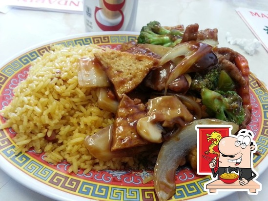 Menu at Mandarin Wok restaurant, Millington