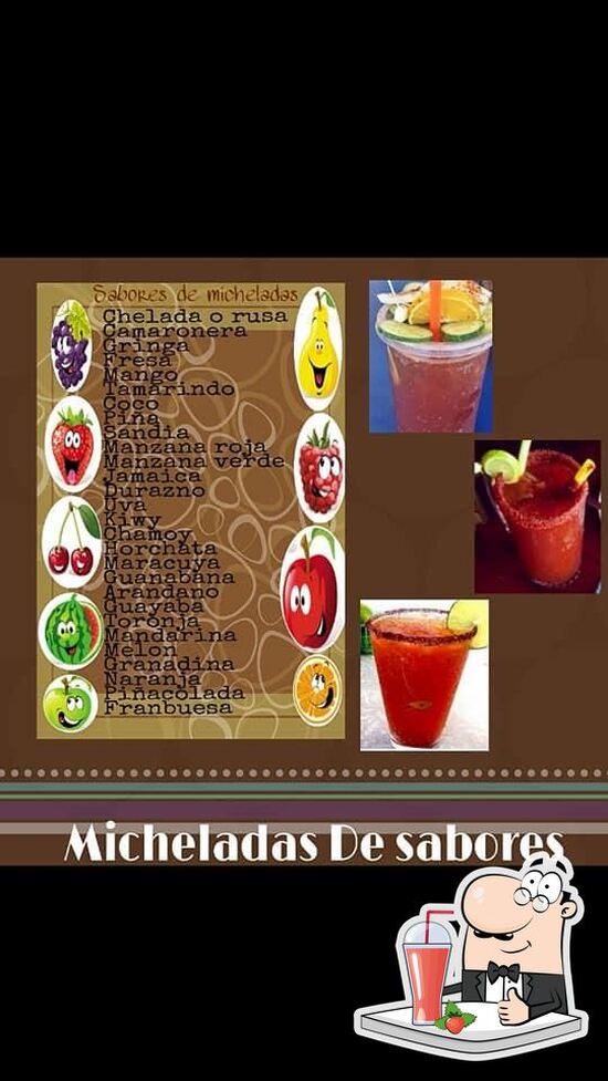 Menu at Cóctel express, Zacapu