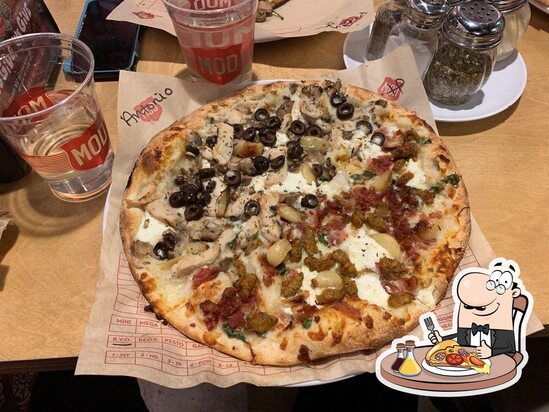 Menu at MOD Pizza pizzeria, Kirkwood