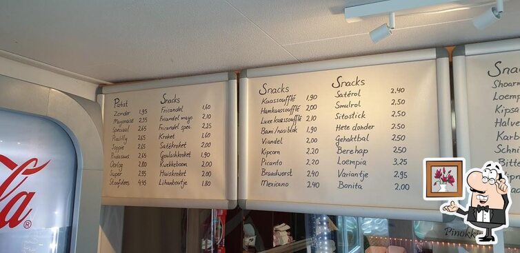 Snackbar Pinokkio, Veenendaal - Restaurant menu, prices and reviews